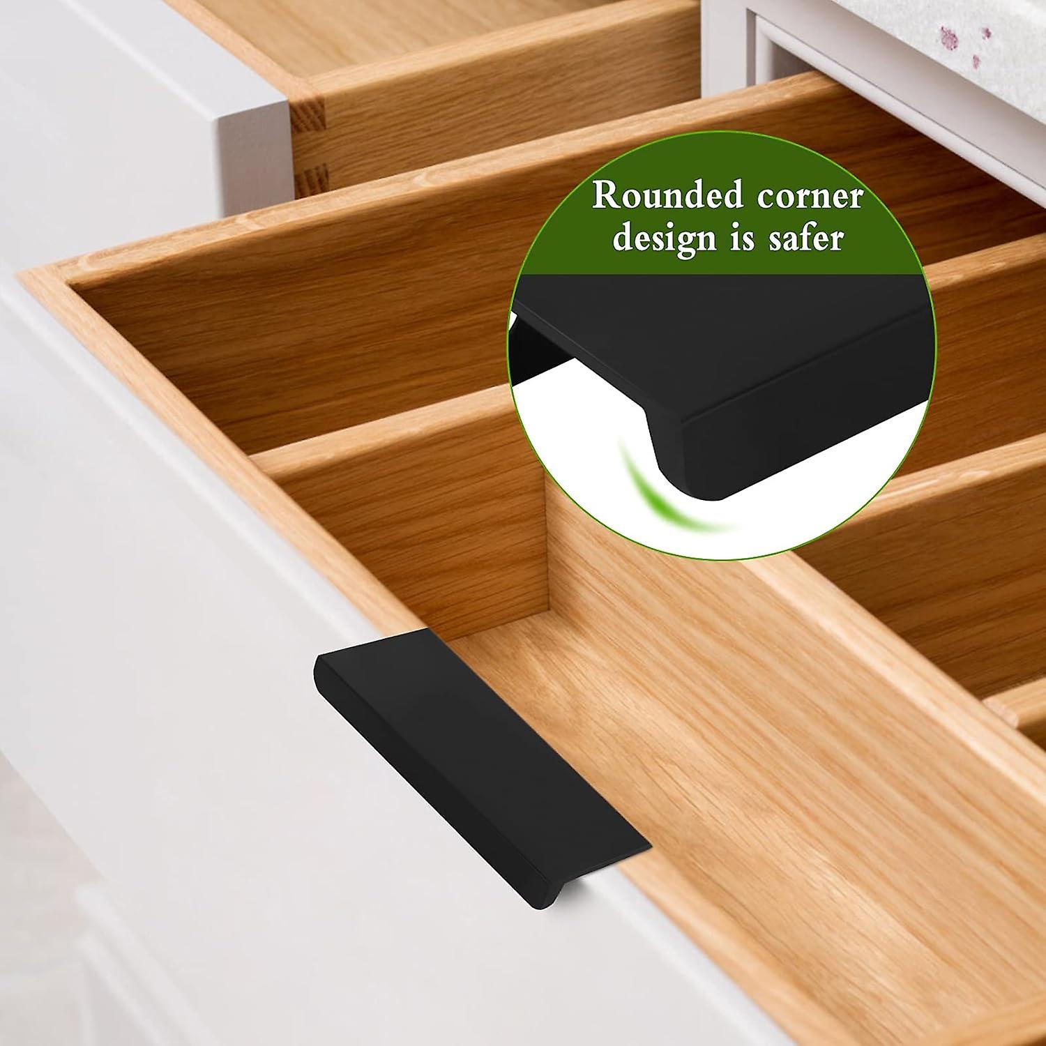 Invisible Cabinet Handle, 12Pcs Concealed Door Handles for Cabinets and ...