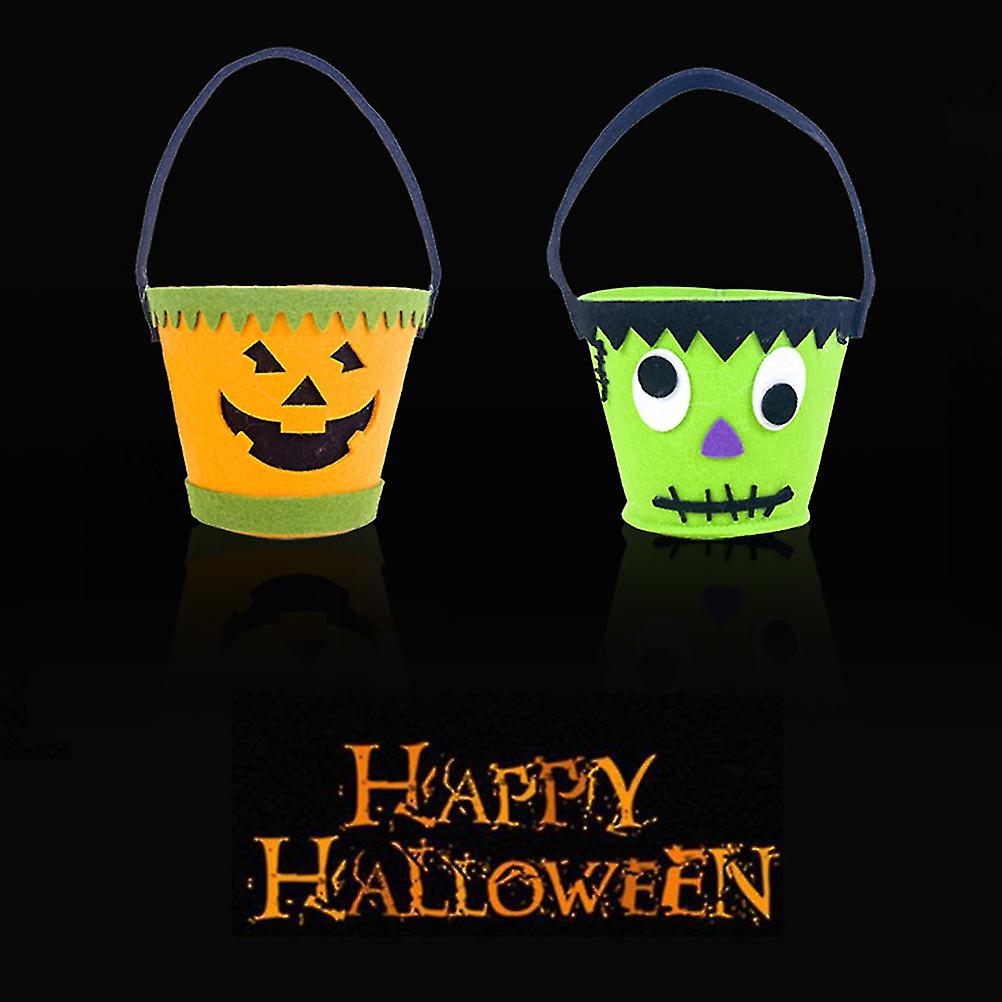Classic Halloween Designs, Reusable Candy Buckets For Kids With ...