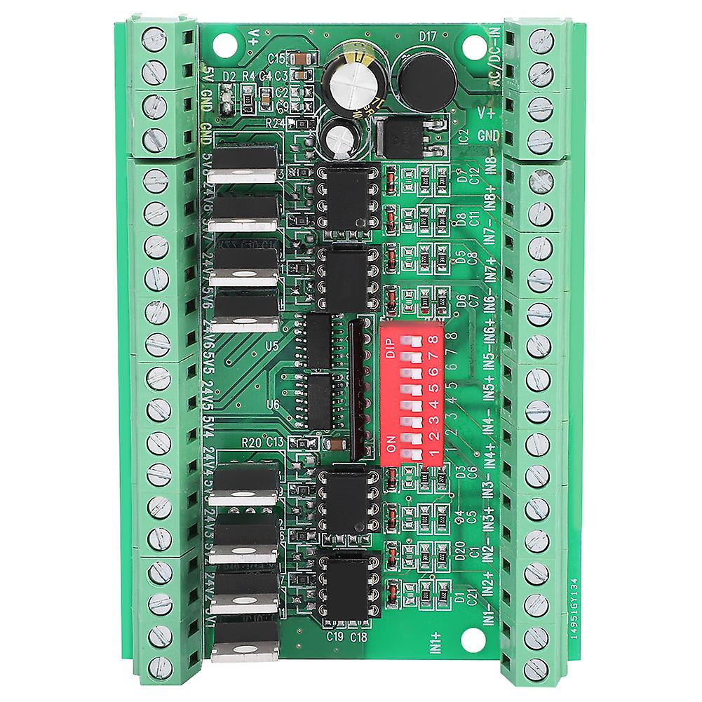 8-Channel NPN/PNP to NPN 5V/24V SquareWave Signal Conversion Module ...