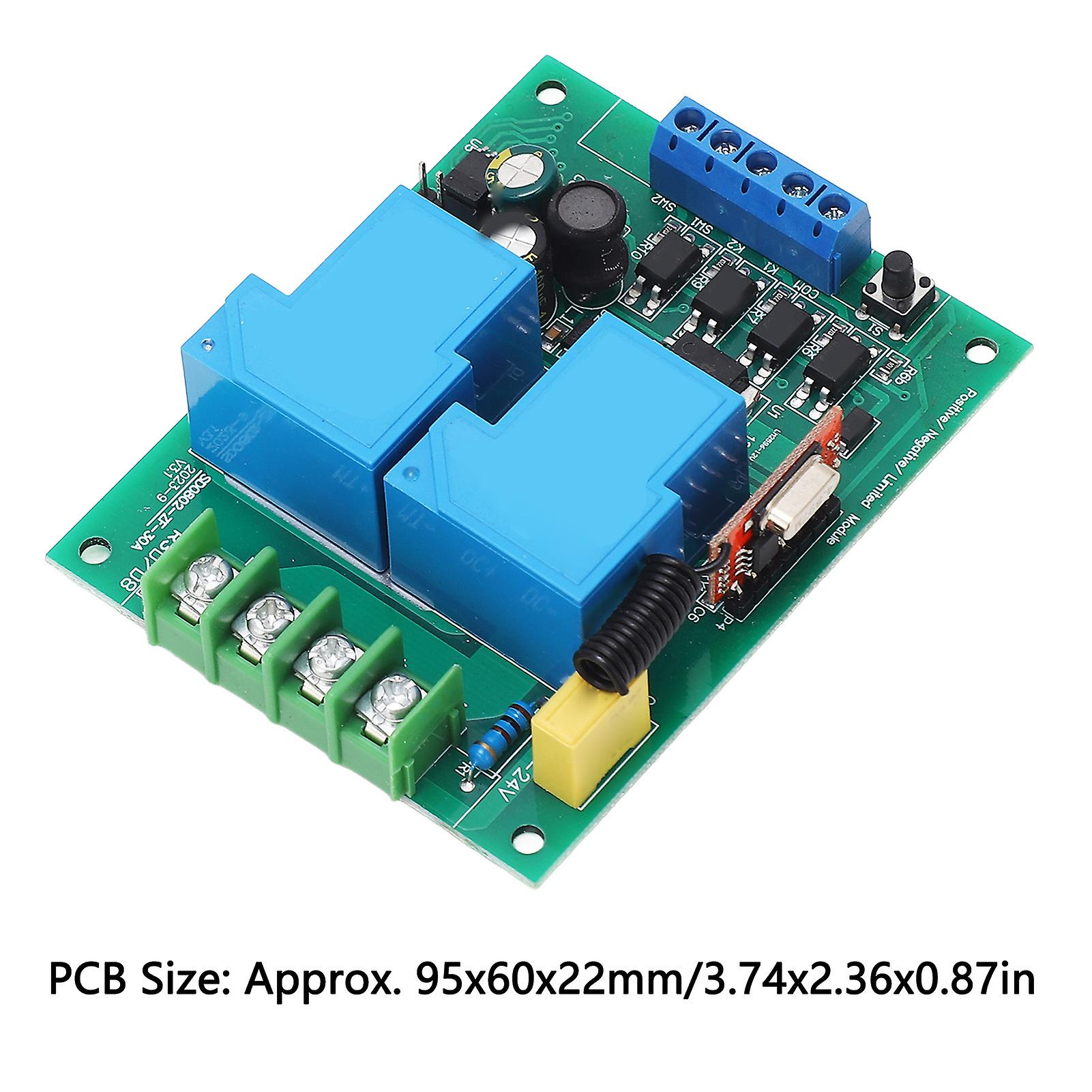 DC Motor Control Module Forward and Reverse Remote Motor Control Board ...