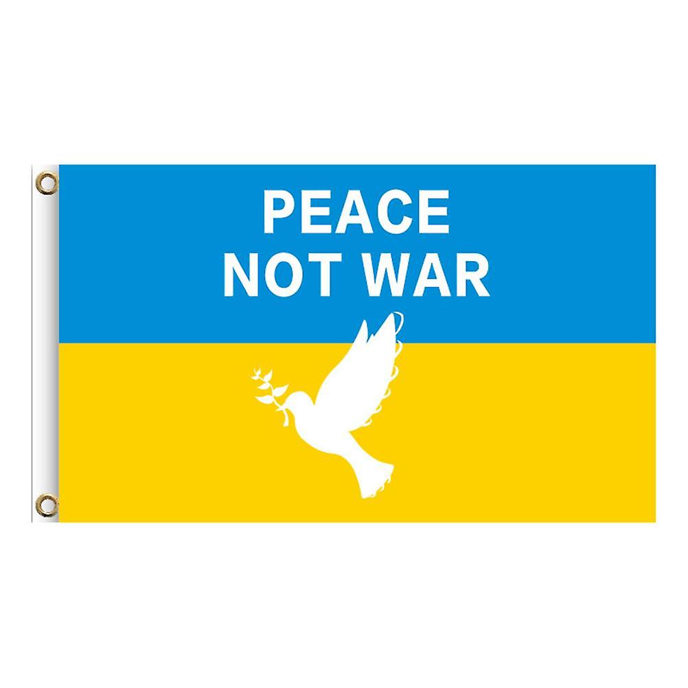 Ukrainian Flag 90 x 150 cm Vivid Color Polyester for Outdoor Indoor Decoration | Fruugo UK