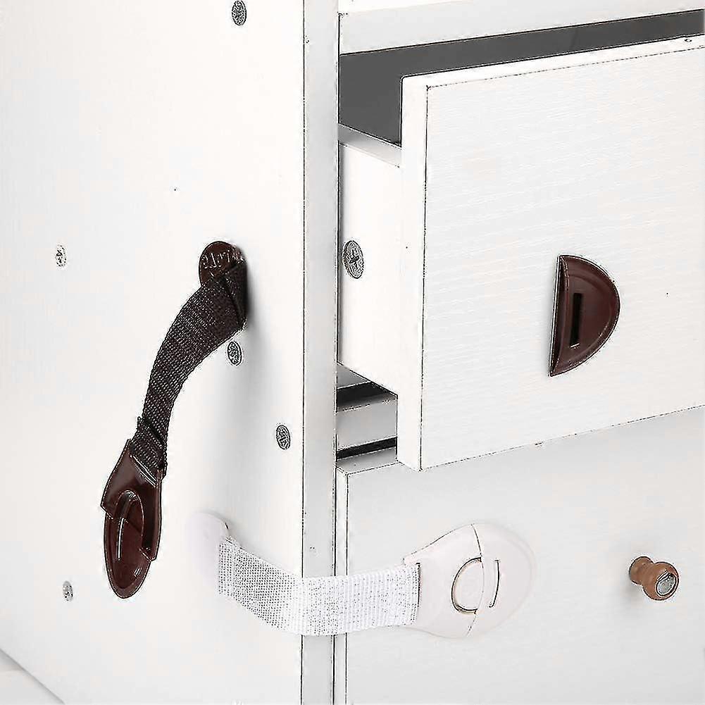 4 Pack Baby Safety Locks Adhesive Child Proofing Cabinet Lock Closet ...