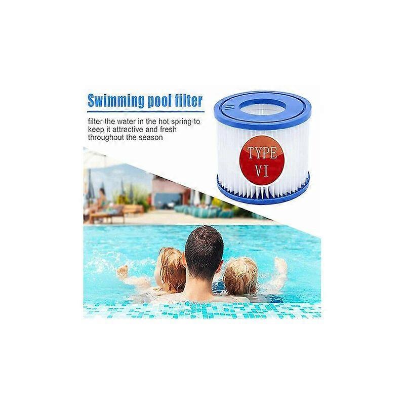 Swimming Pool Filter Cartridges for Bestway VI for Lay-Z-Spa Miami, Set ...