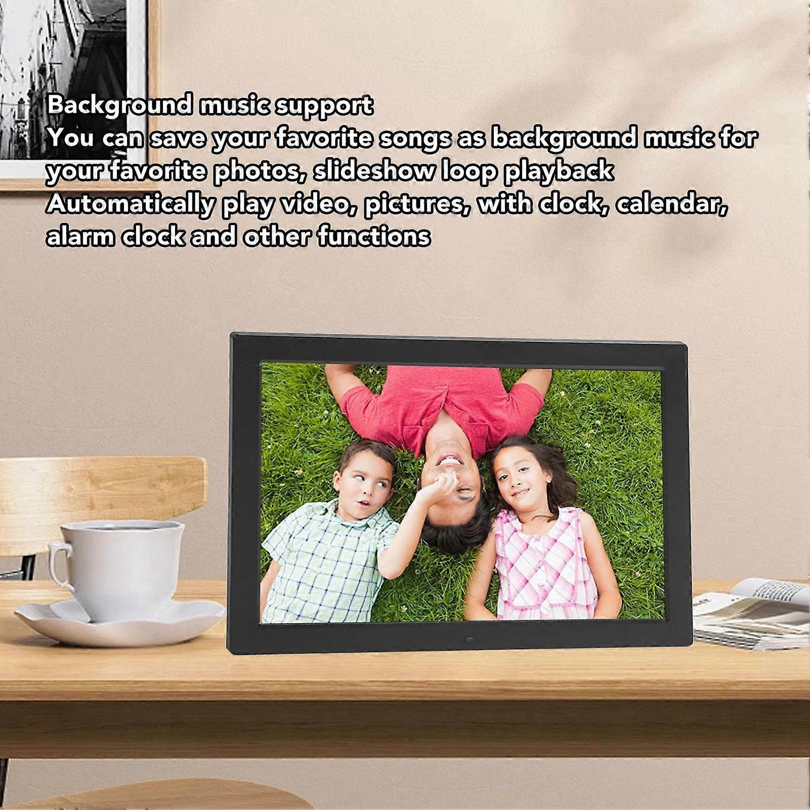 17 Inch Lcd Digital Picture Frame 1080p Hd Wall Mounted Multifunctional ...