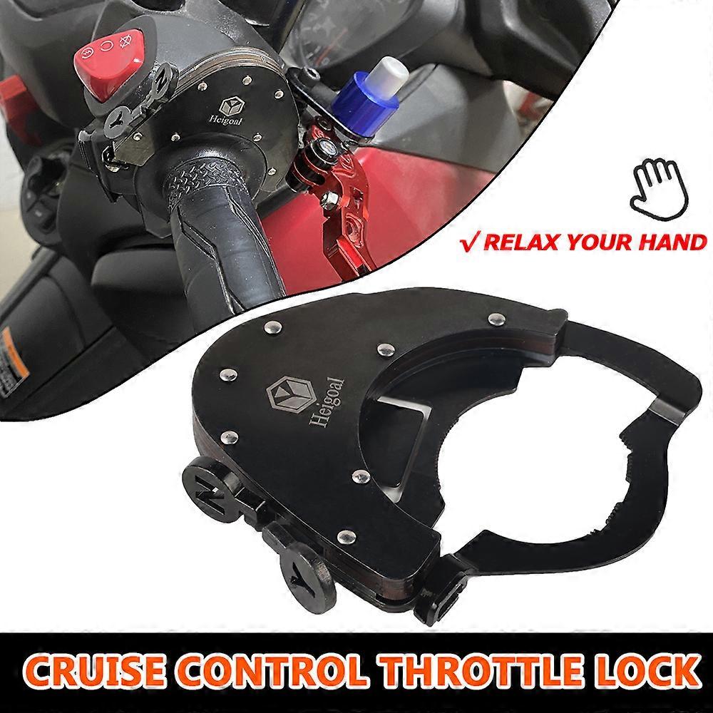 Universal Cruise Control Motorcycle Throttle Lock Assist Handlebar For ...