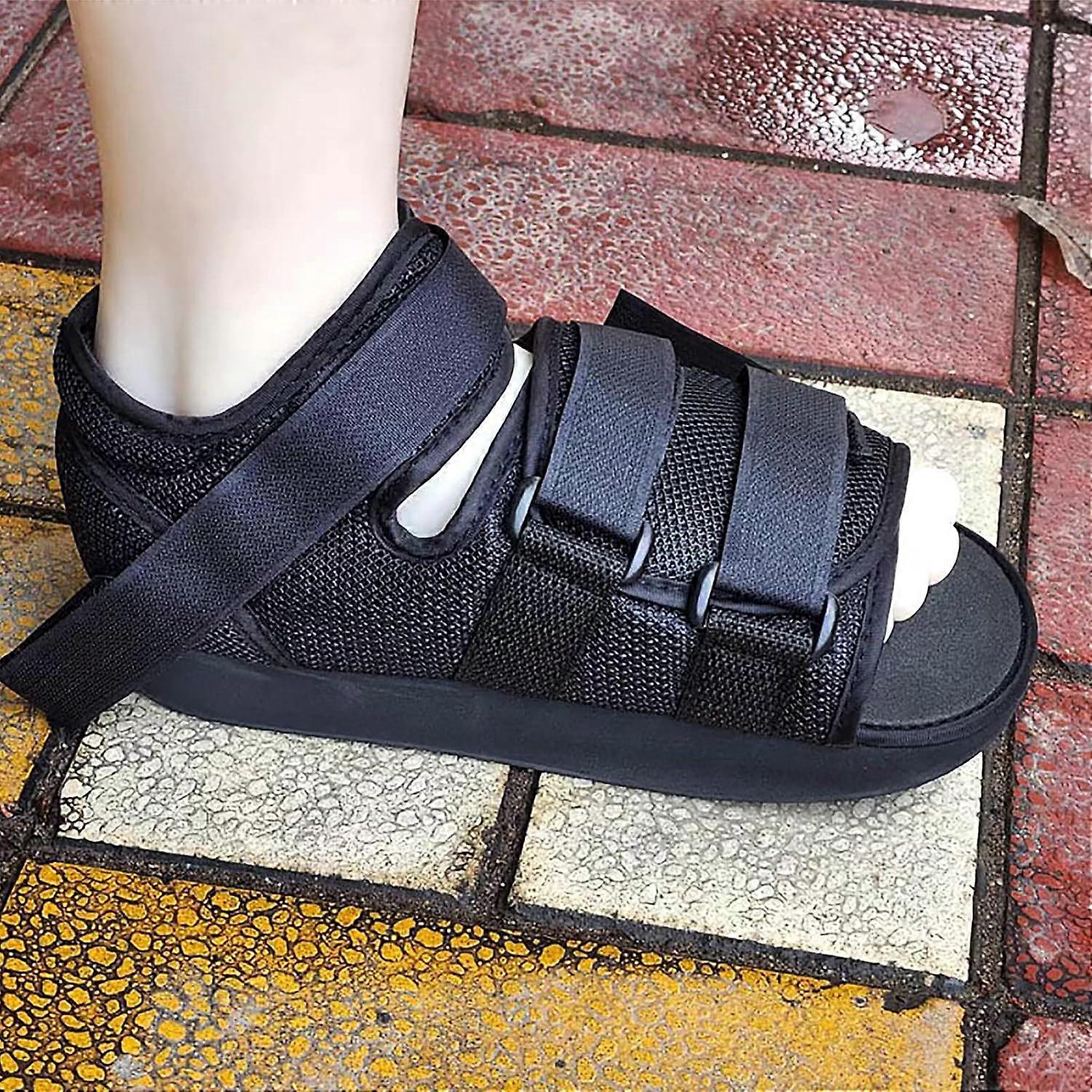 Post Op Shoes Broken Toe Shoe Adjustable Medical Healing Shoes Walking ...