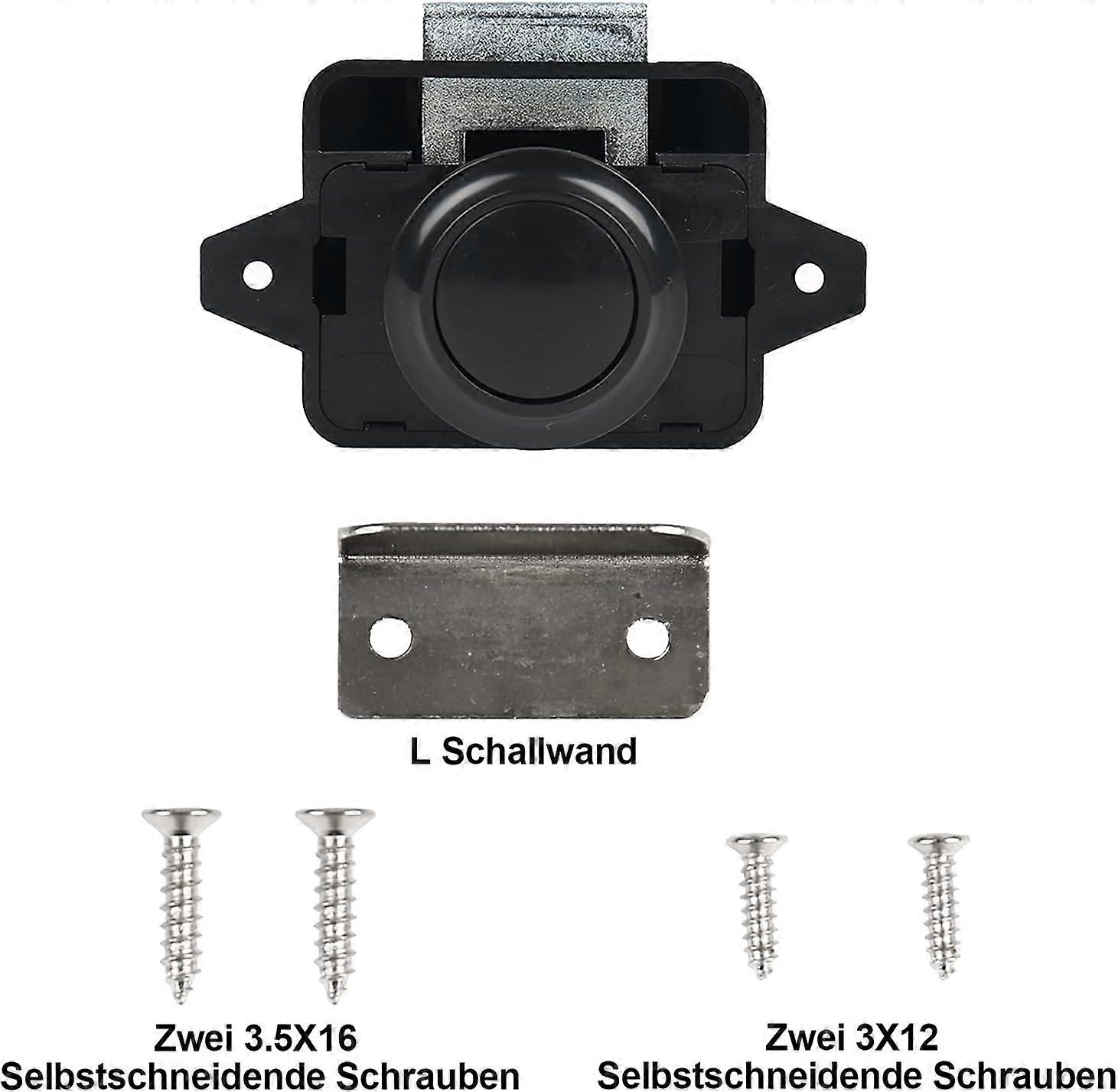 Push Button Lock Latch Catch, 5PSC Keyless Door Lock Locks For RV ...