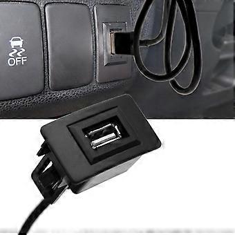 USB Male to USB Female AUX Dashboard Mount Car Mount Extension Cable ...