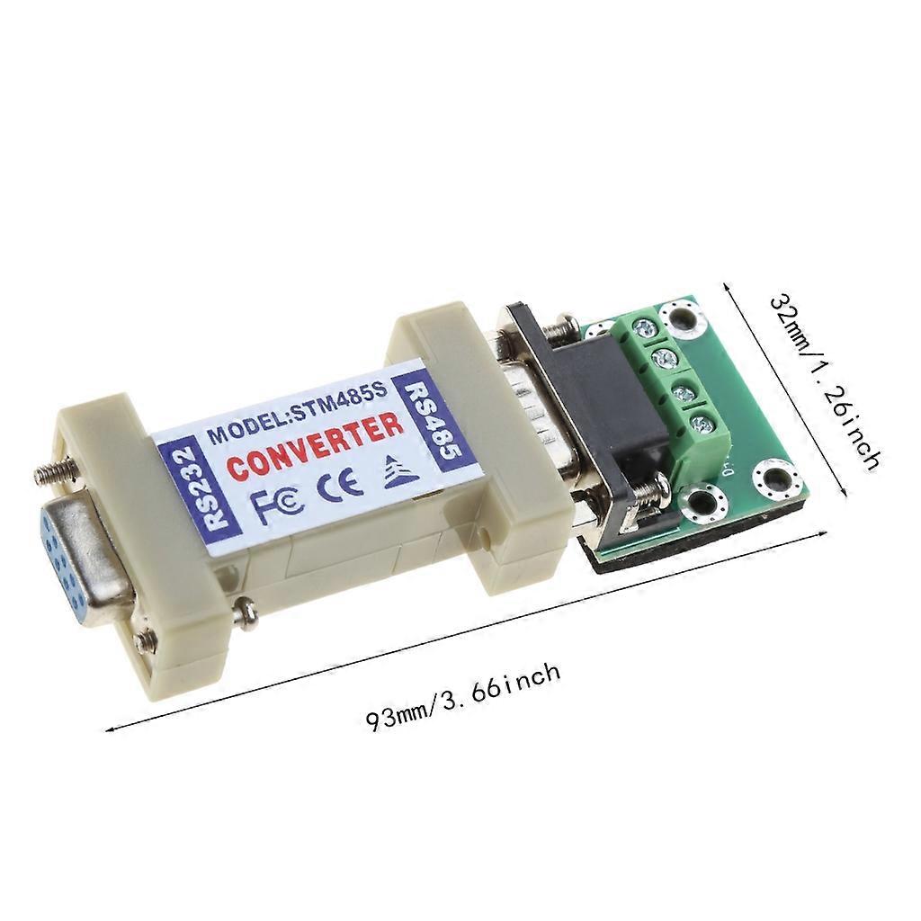 RS232 RS485 Converter RS-232 to RS-485 Interface Serial Adapter No Need ...
