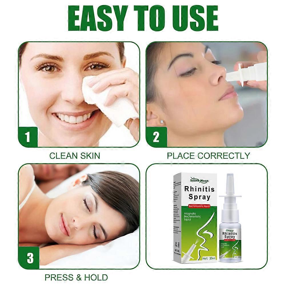 2pcs Anti Snoring Nasal Spray Traditional Medical Herb Spray Nasal ...