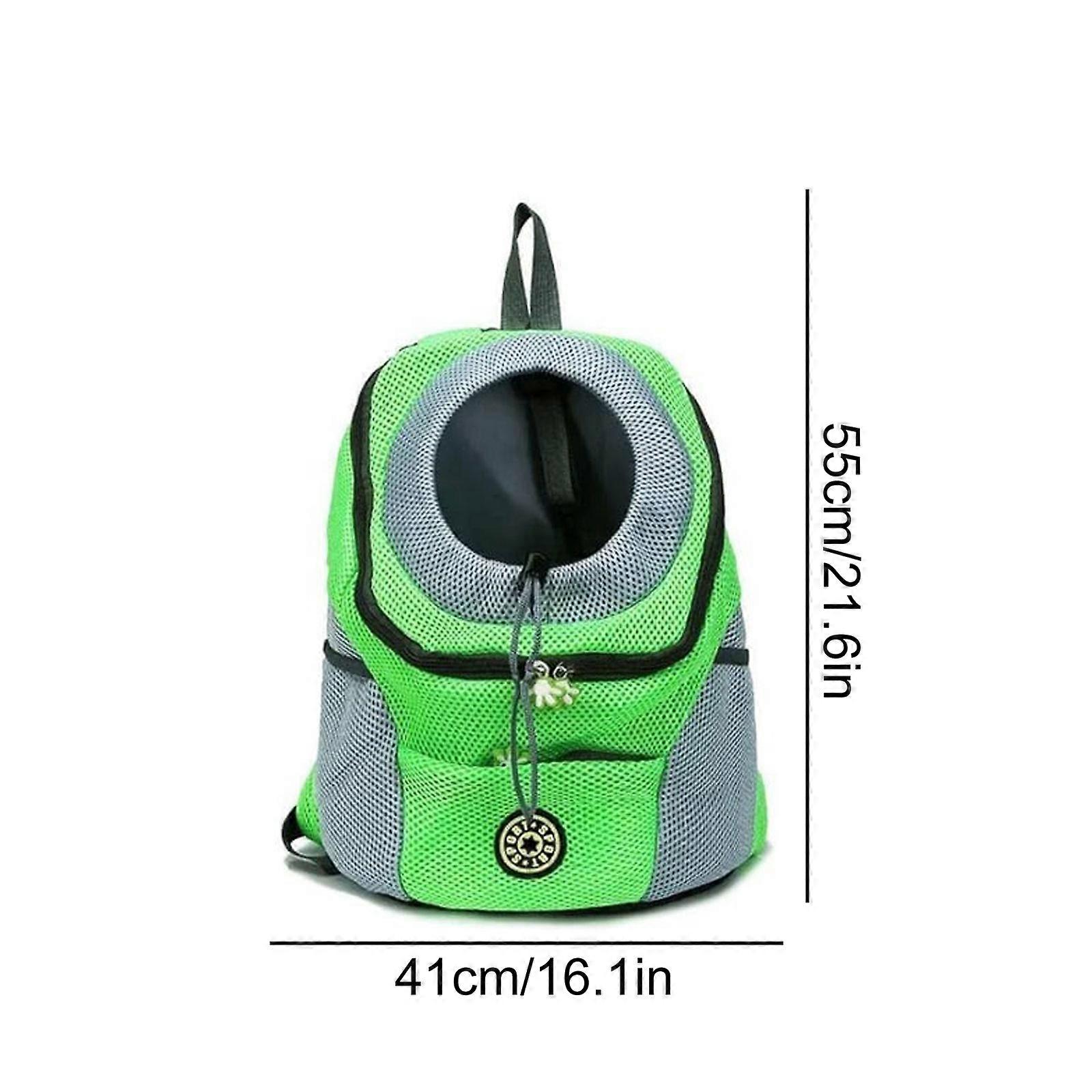 Dog Backpack Carrier Pet Carrier for Small Medium Dogs Travel Bag Front ...