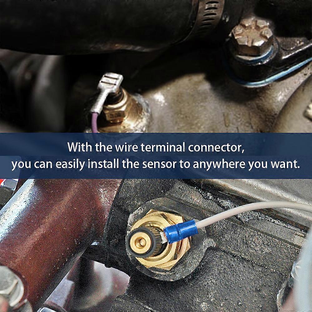 VR - 12V 1/8 NPT Racing Car Oil Temp Sensor Water temperature Sensor ...