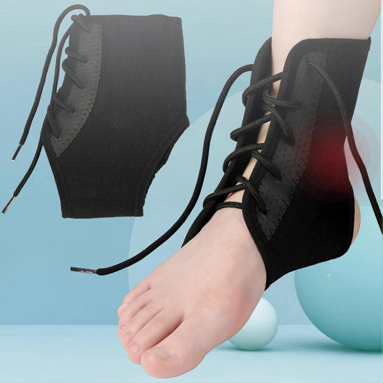 QingHai Adjustable Ankle Support Strap Brace Bandage Foot Guard Pain ...
