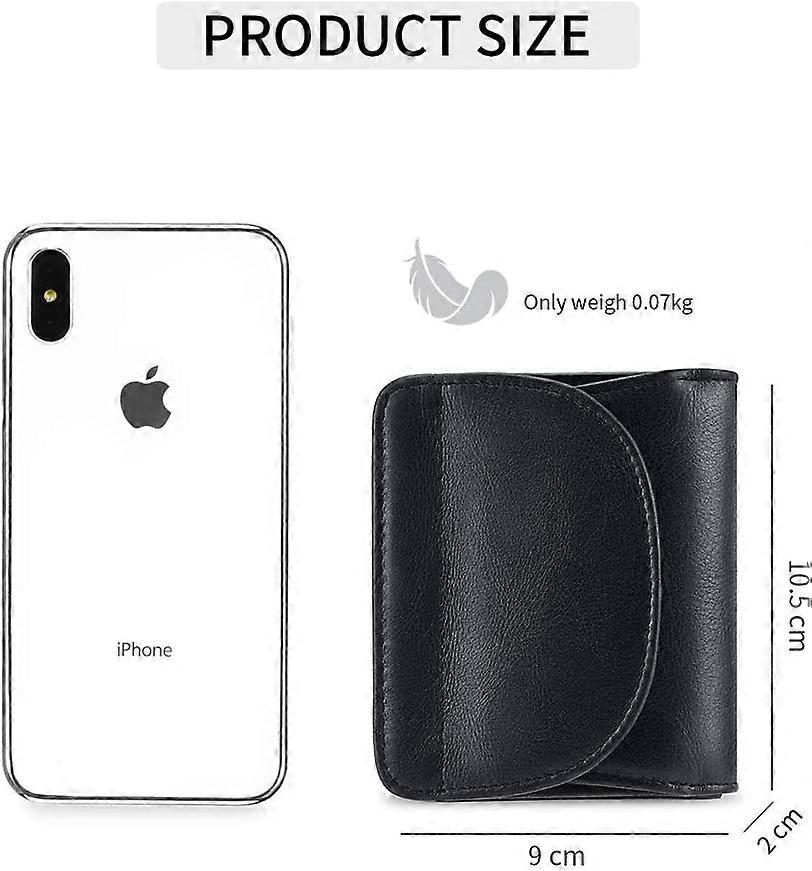 Ladies small real leather RFID protection with coin pocket Mini wallet ...