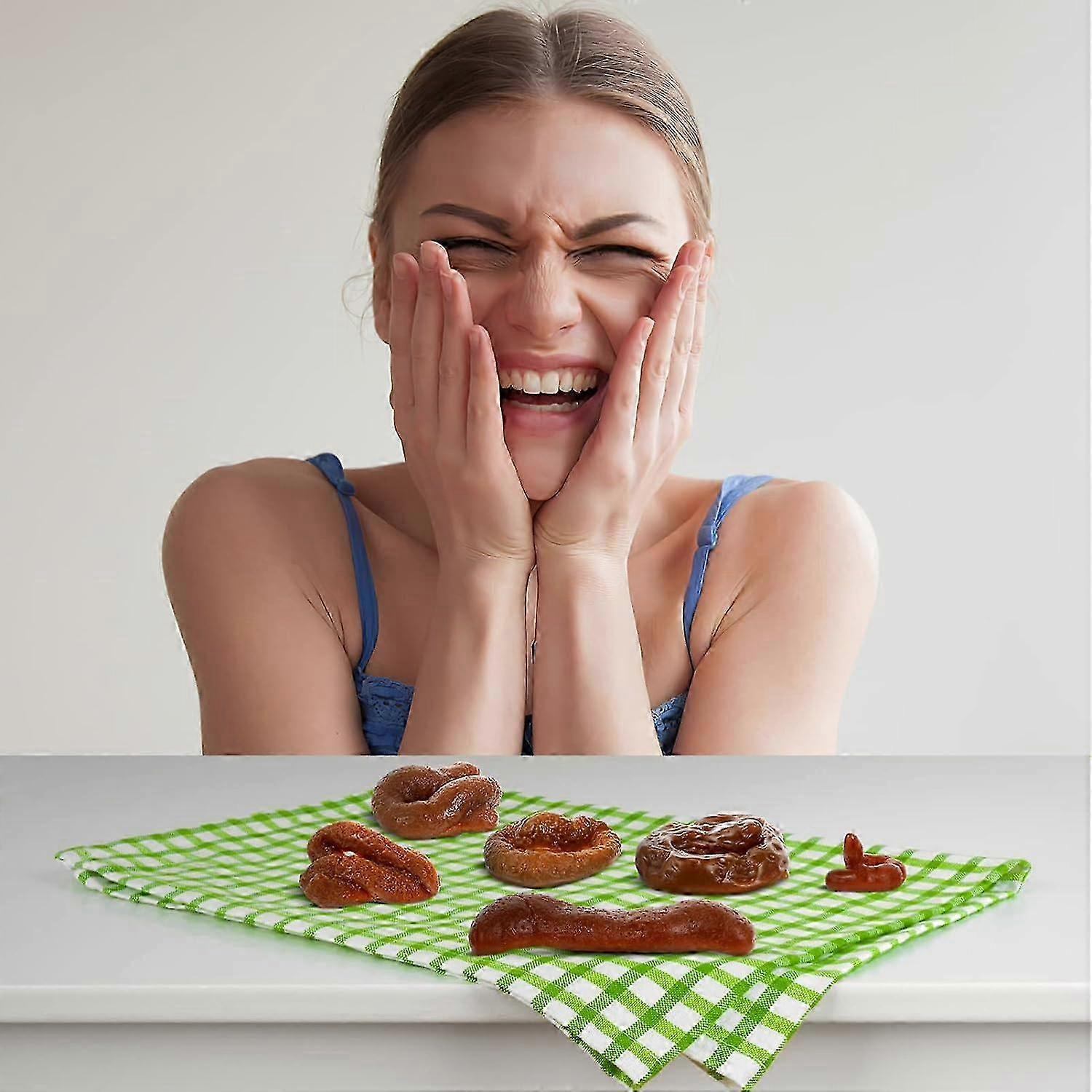 Fake Poop Toy Imitation Prank Kits for April Fool's Day Gift, Realistic ...