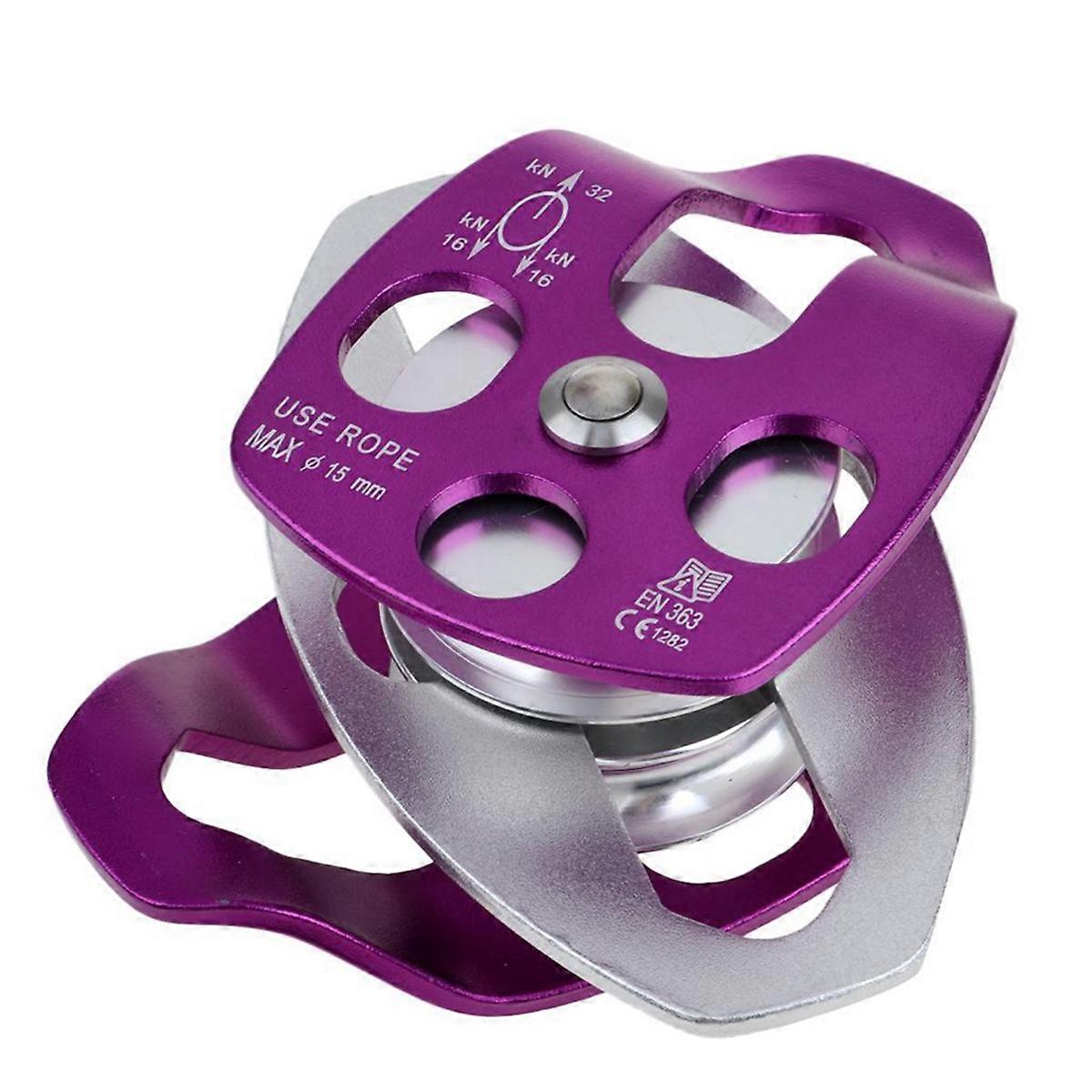 Double Pulley for Hauling System Climbing Rescue Dragging Climbing ...