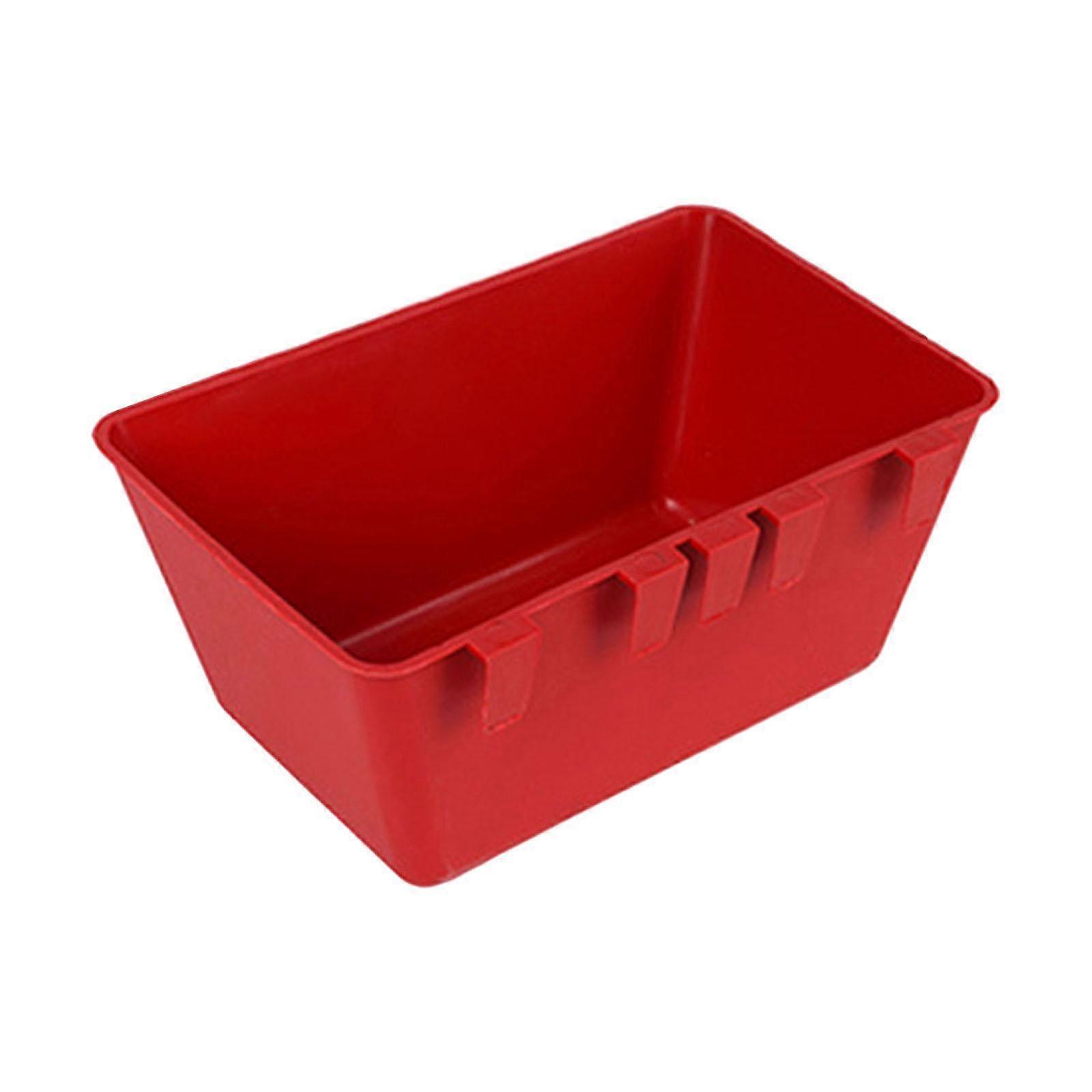 Hanging Fence feed Trough Feeding Container Duck Chicken Feeder ...