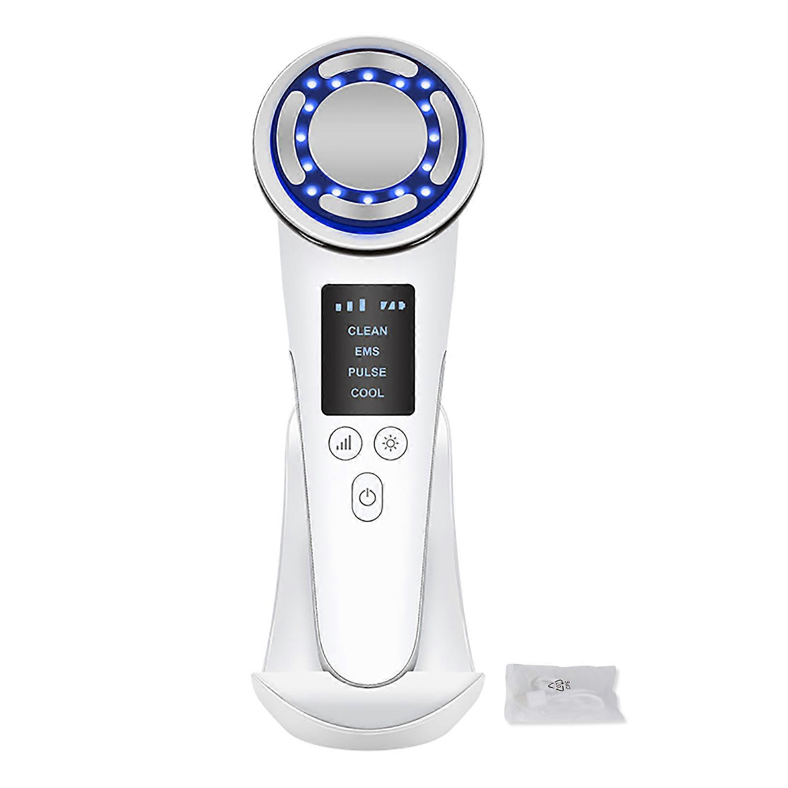 Microcurrent Skin Beauty Machine Colorful Lighting Temperature Control ...
