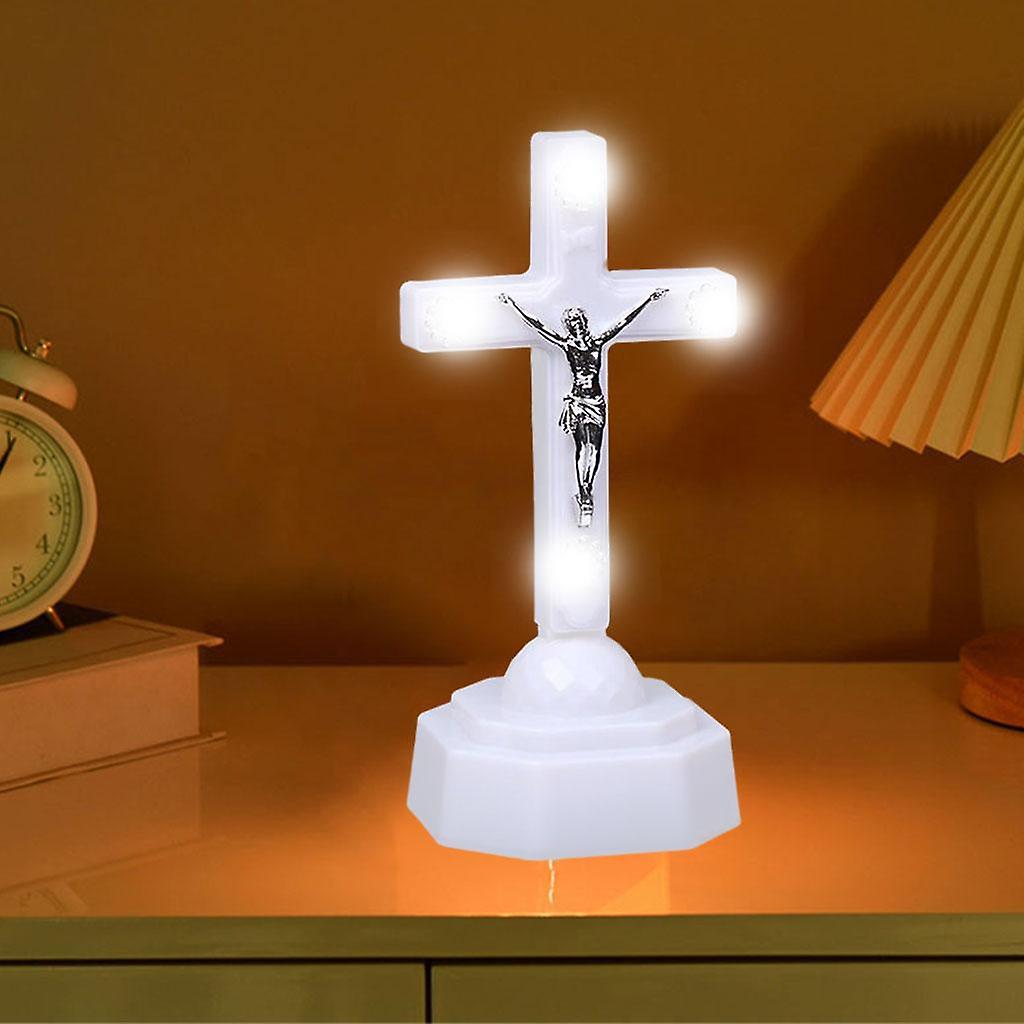 3d Jesus Led Neon Light Christian Figurine Nightlight Battery Powered ...