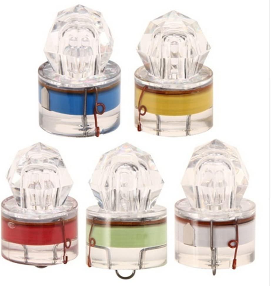 Wincspace Mini Bright Led Deep Drop Underwater Diamond Fishing Flashing ...