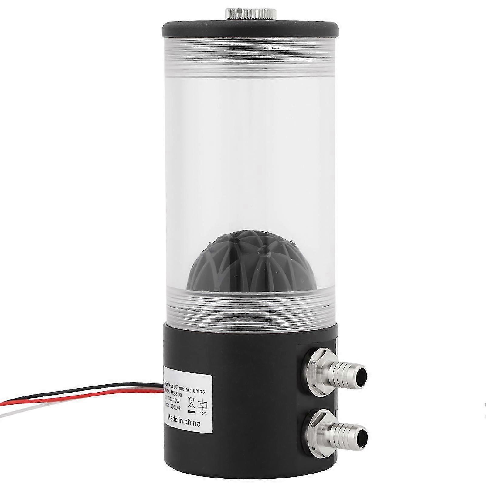 Details about 500L/H 10W DC 12V CPU CO2 Cooling Water cooler Pump Tank ...