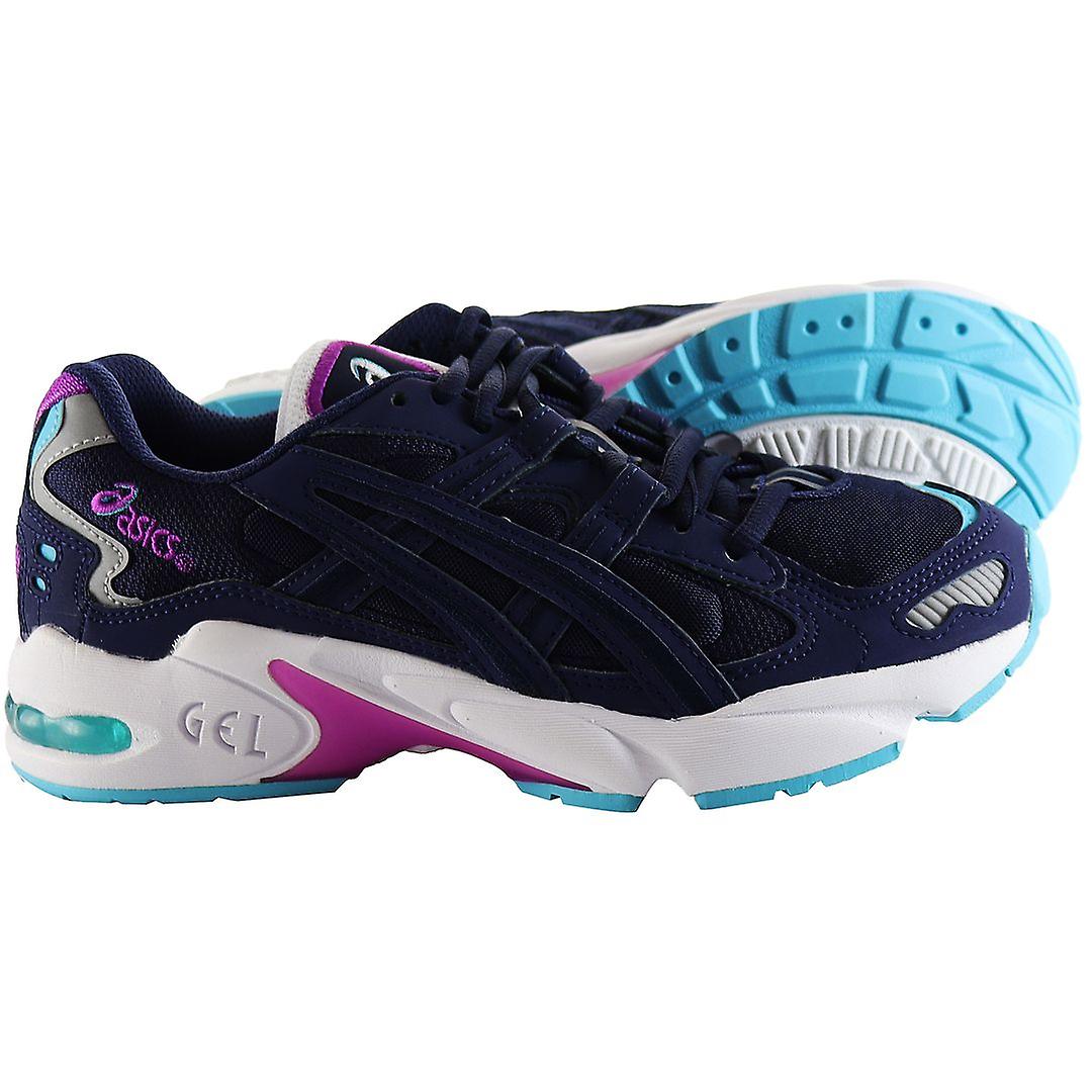 Asics Gel-Kayano 5 OG Navy Blue Low Lace Up Mens Running Trainers ...