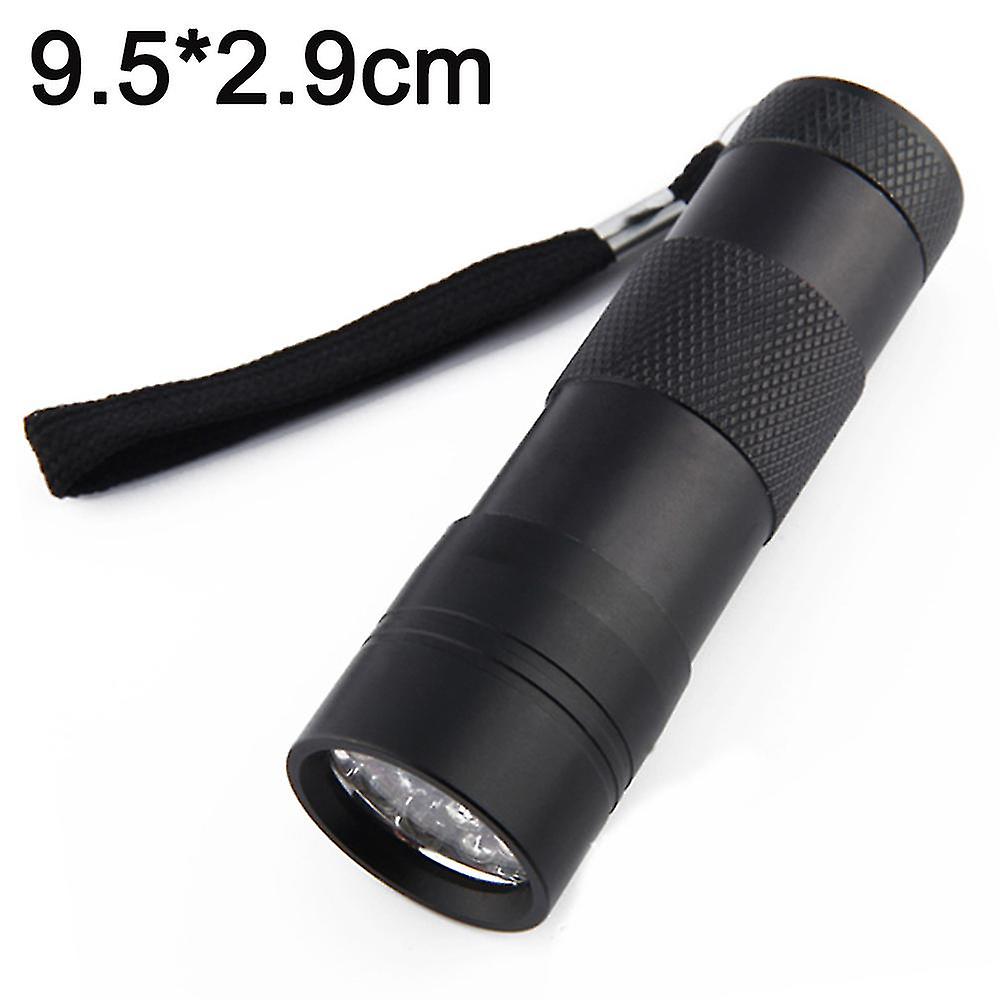 4pcs 12led Violet Light Flashlight, 395 Violet Light Uv Flashlight ...