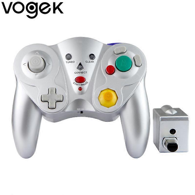 Vogek 2.4G אלחוטי gamepad joypad עבור nintent משחק מארח, gamecube בקר ...