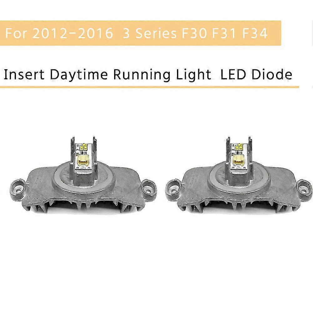 2X New for 2012-2016 - 3 Series F30 F31 F34 Headlight Insert Daytime ...