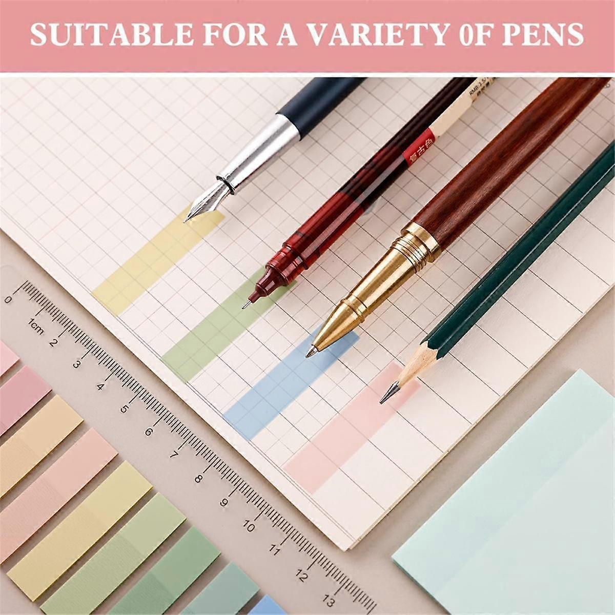 24 Bible Highlighters,1200 Clear Sticky Notes,Morandi Colored Labels ...