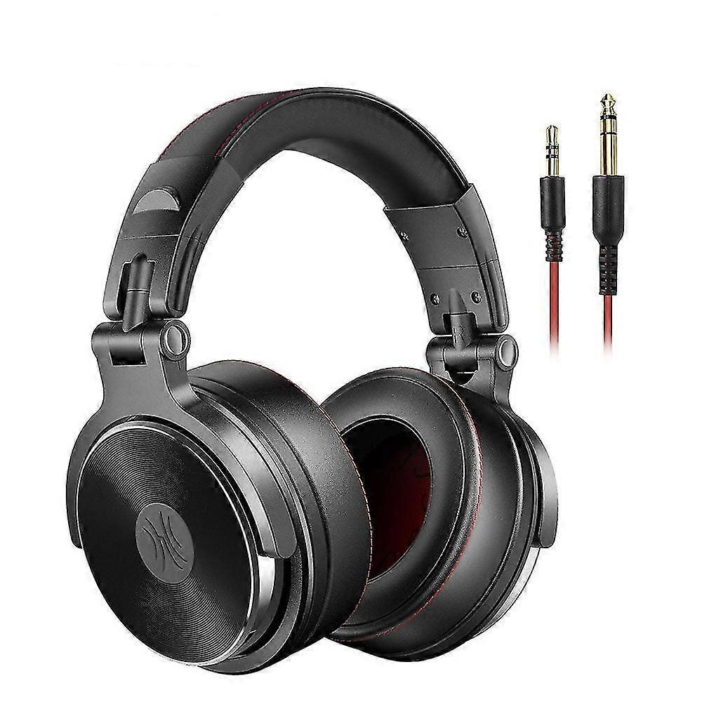 Wired studio headphones stereo professional dj headphone with ...