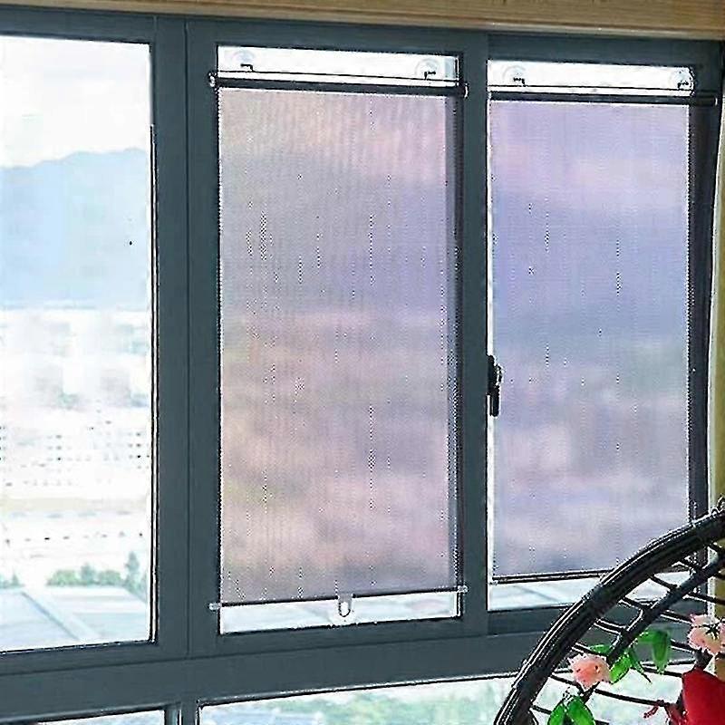 Suction Cup Window Shade Visor No Drilling Car Home Bathroom Sunblind ...