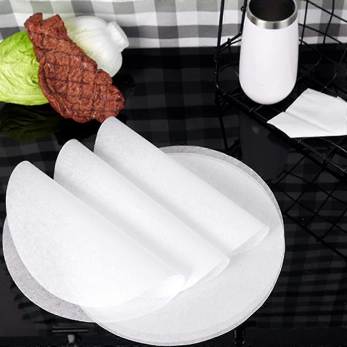 100 Pcs Round Baking Paper, Round Parchment Paper, Non-stick Parchment ...