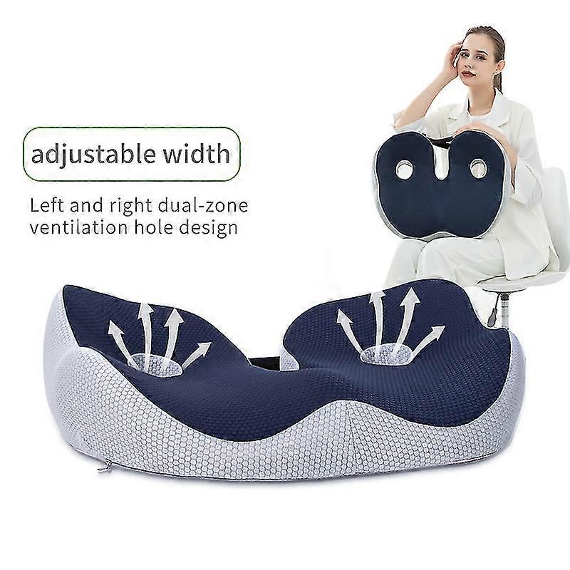 Memory Foam Sit Bone Relief Sittdyna för rumpa Nedre delen av ryggen ...