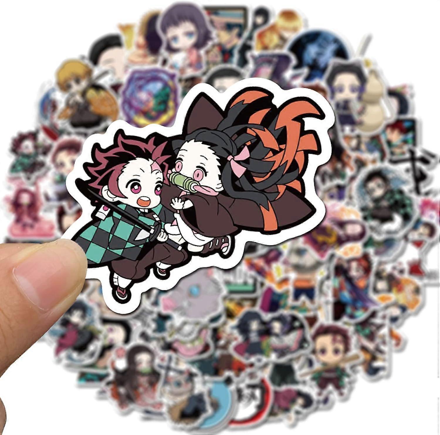 100Pcs Anime Stickers Mixed Pack Anime Stickers Anime Sticker Pack ...