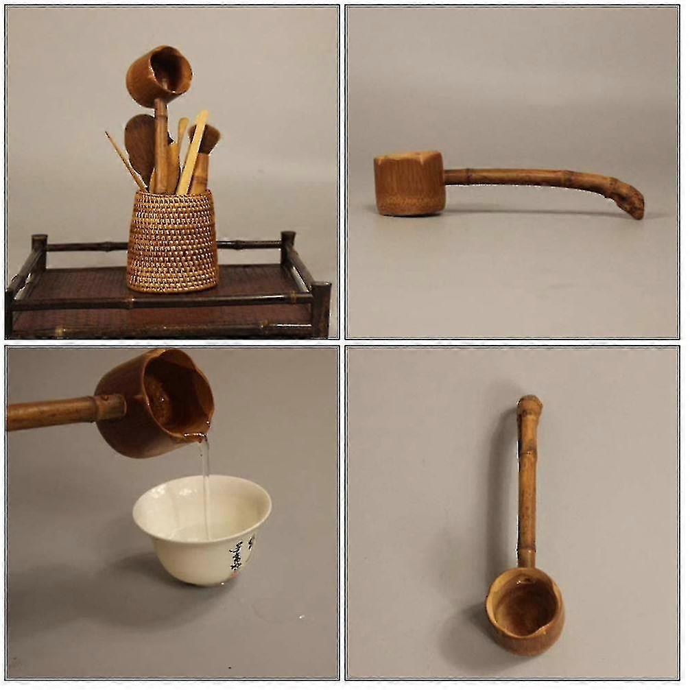 Bamboo Water Ladle Japanese Water Scoop Bathing Dipper Ladle With Long ...