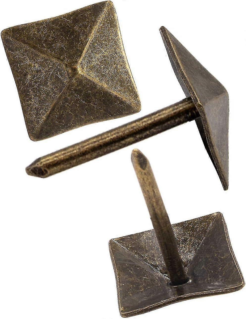 Set of 40 decorative nails in aged bronze brass 12 x 18 mm | Fruugo NO