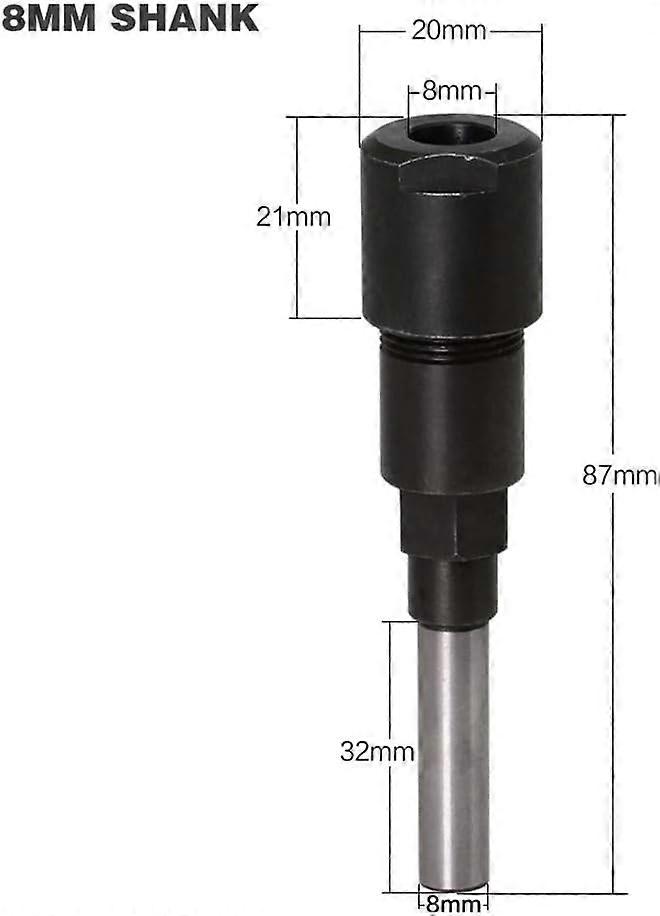 Router Bit Collet Extension Router Bit Collet Extension and Trimming ...