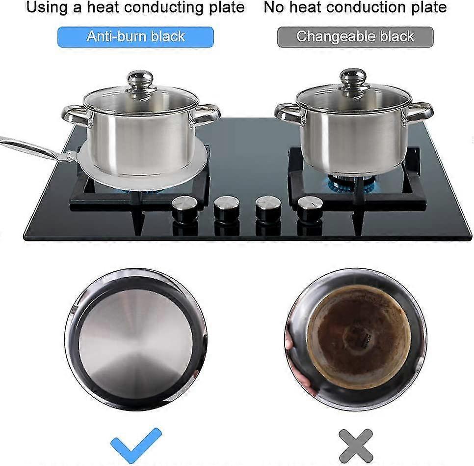 Induction Adapter, Induction Hob Converter Disc, Stainless Steel Heat ...