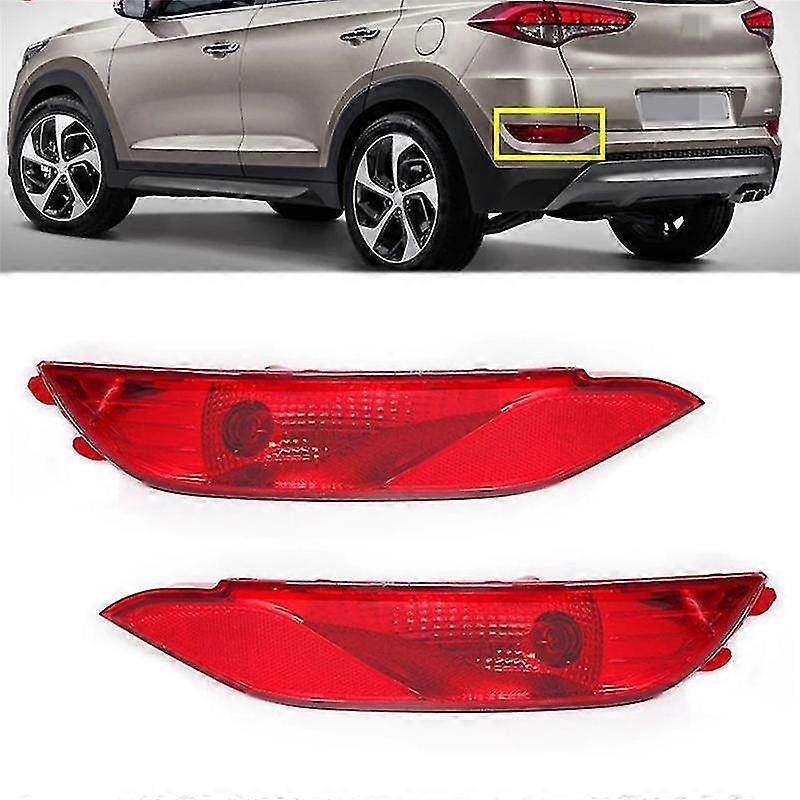 1pair Car Rear Bumper Fog Light For Hyundai Tucson 2015-2018 | Fruugo UK