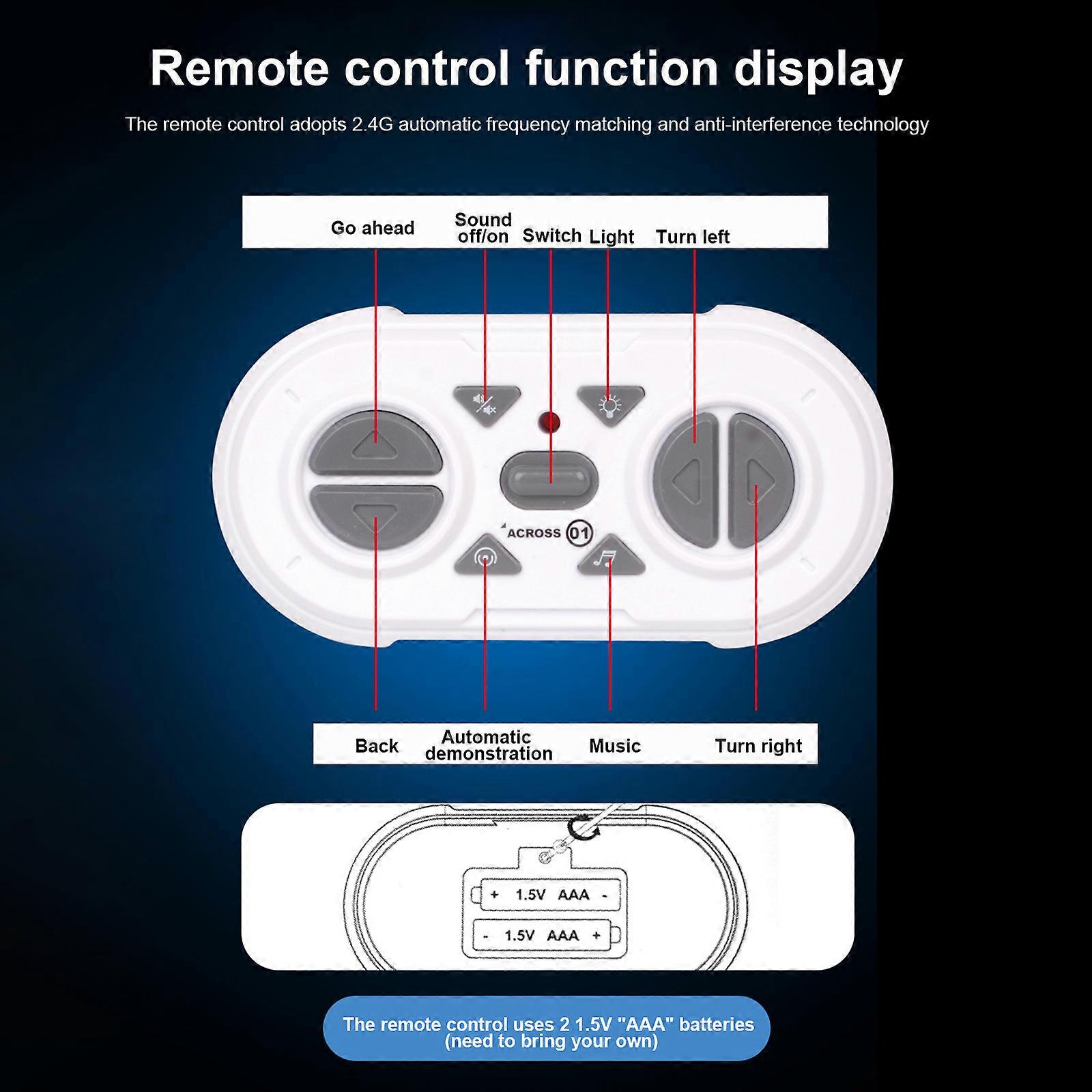New Arrive Robot Toys, Remote Control Robot Toy for Kids, Rechargeable ...