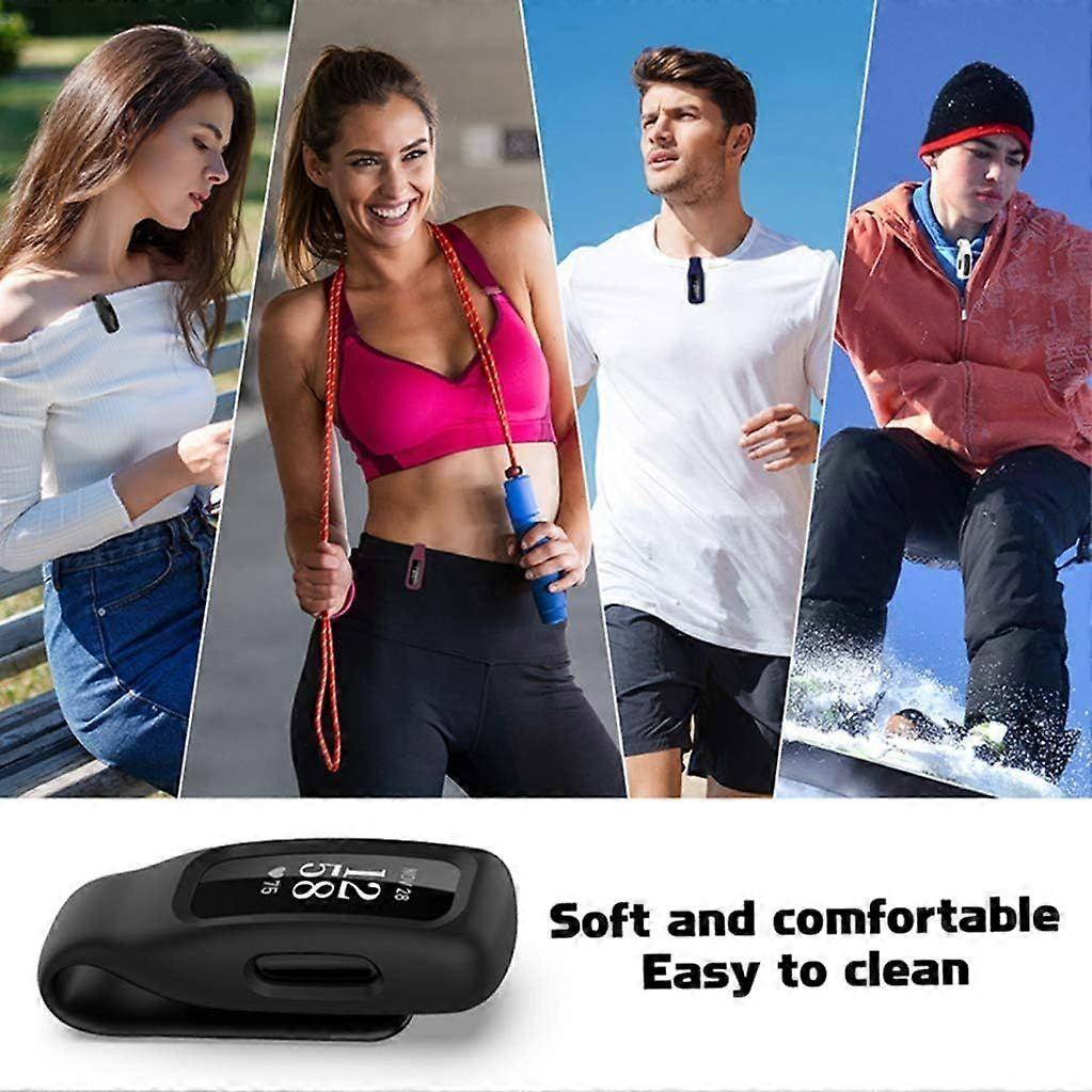 SBSGV (2 Pack)Compatible for Fitbit Inspire 2 Clips with Steel Sheet ...