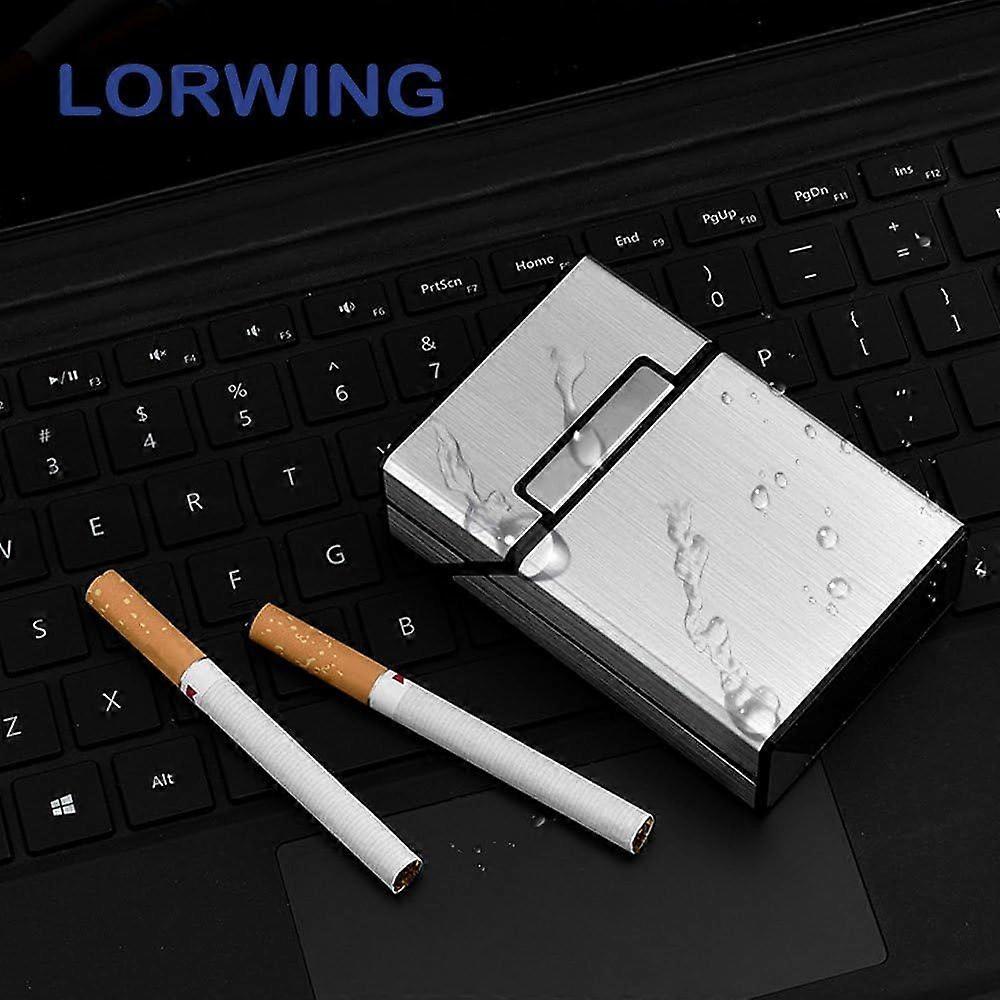 Cigarette Case King Size Aluminum for Whole Package Cigarettes 20pcs ...