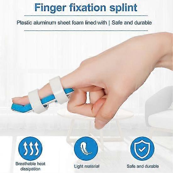 Finger Splint with Adjustable Fastening Strap Breathable Lightweight ...