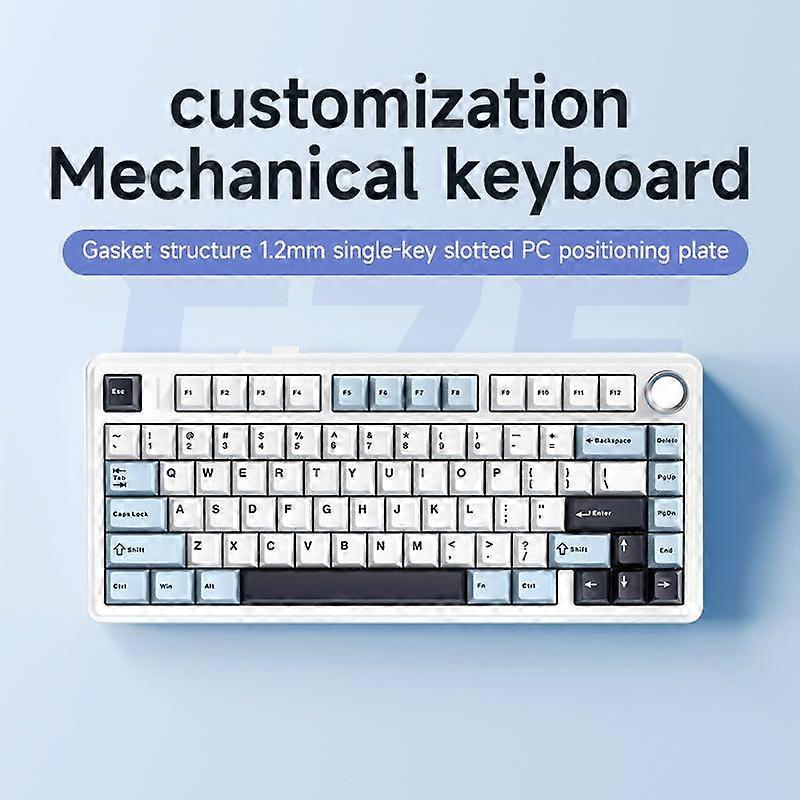 AULA F75 Mechanical Keyboard Wireless Gasket Structure Keyboard with ...