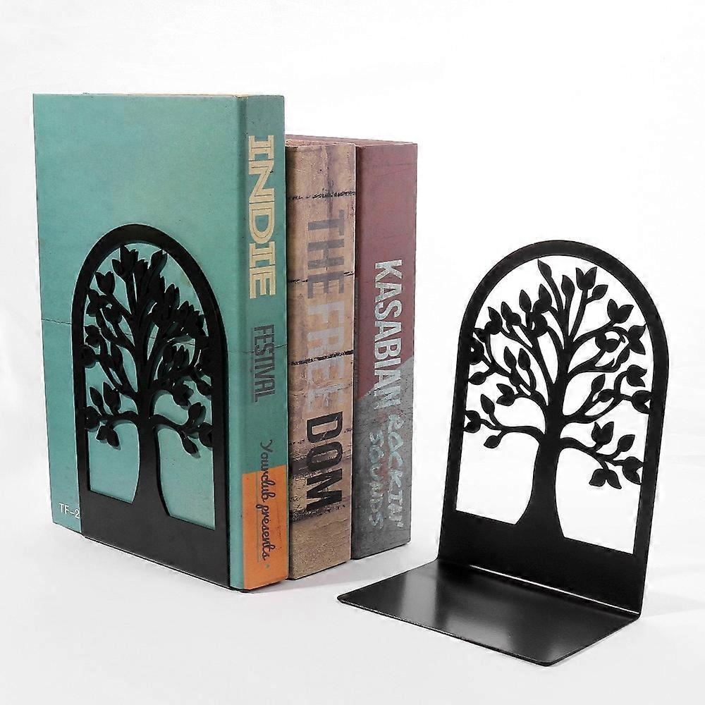 Tree of Life Bookend, Steel Bookends for Shelves, Supports Volumes of ...
