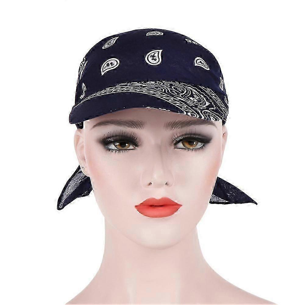 Creative Fashion Printed Women's Summer Sun Cap Cloth Kerchief ...