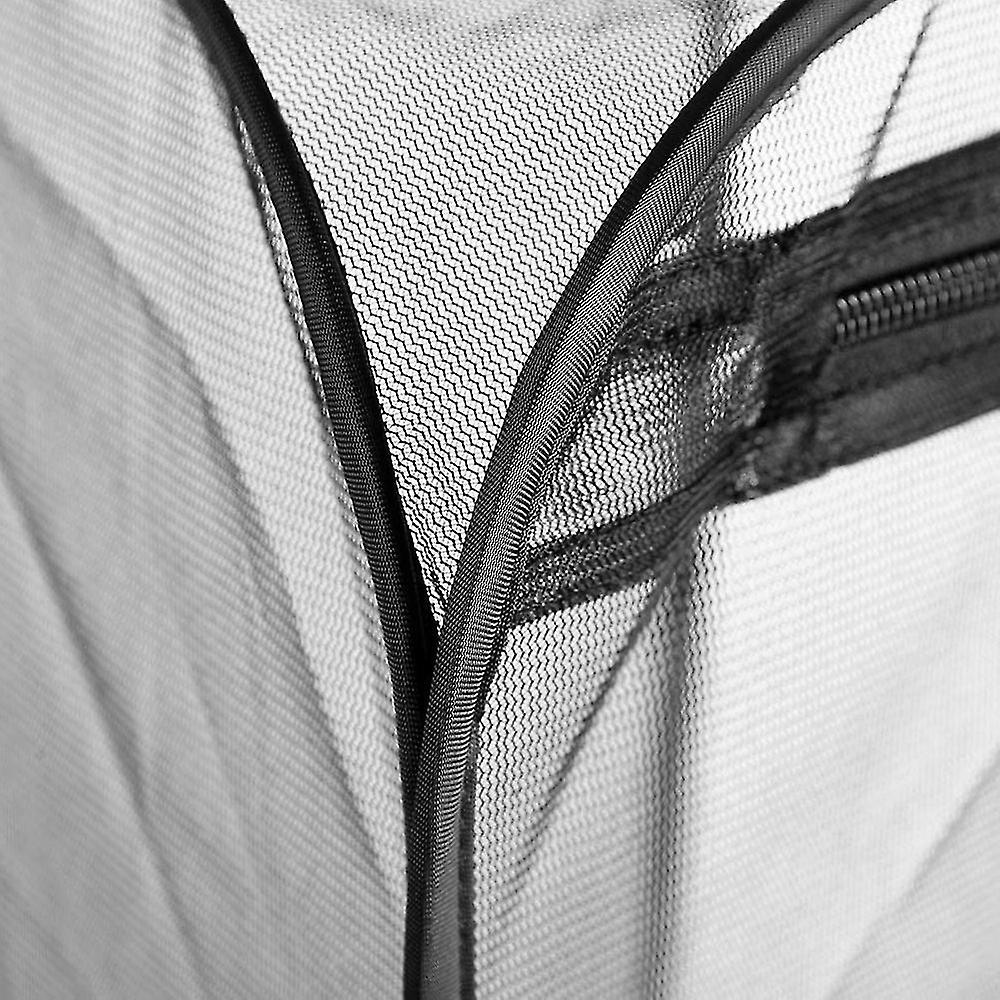 All Black Insect-proof Net Box Foldable Plant Greenhouse Light ...