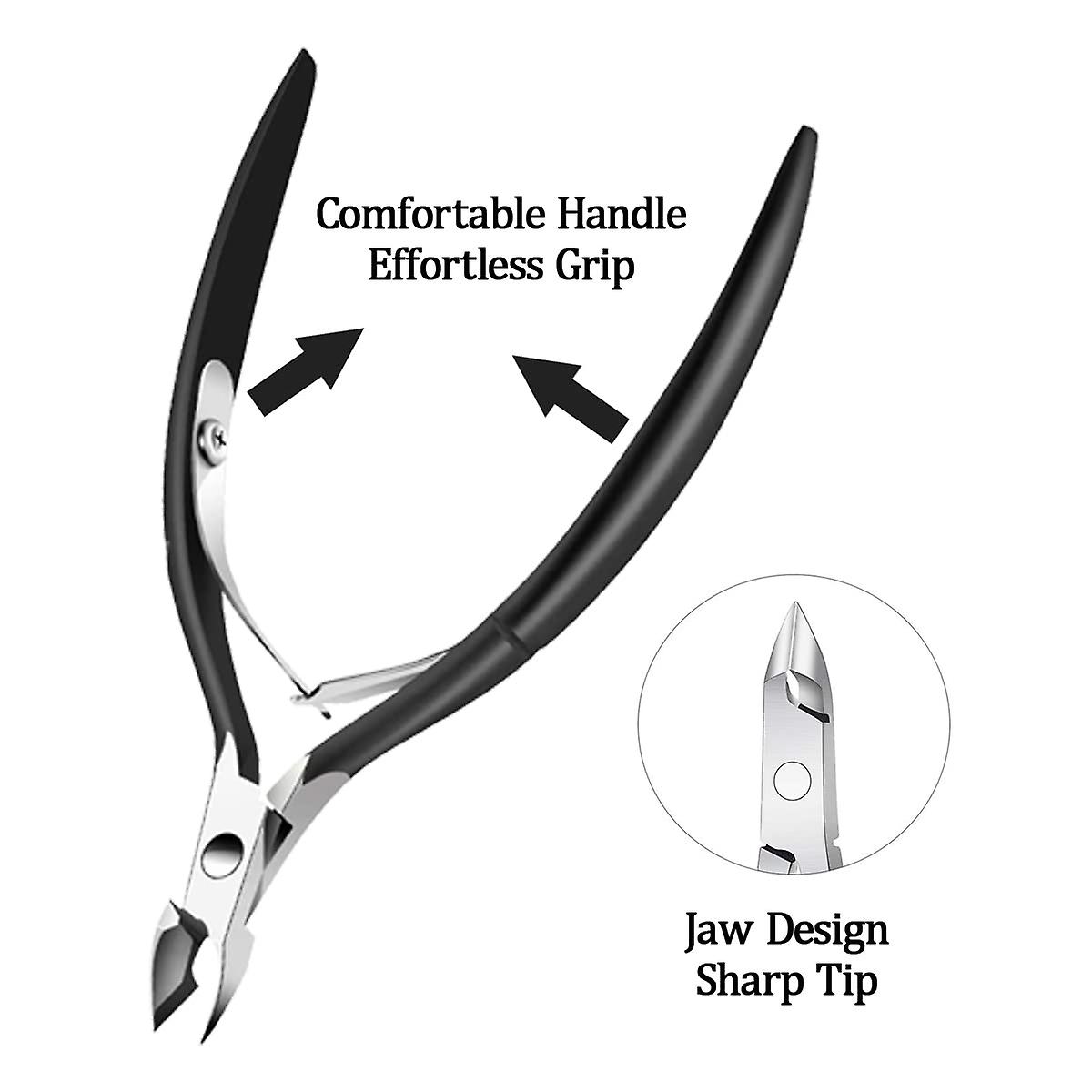 Cuticle Trimmer 3 Packs Professional Cuticle Remover Cuticle Cutter ...