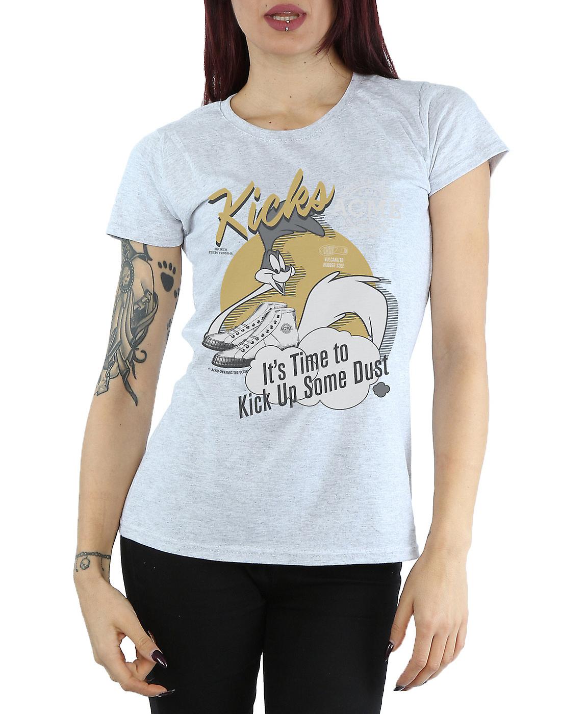 Looney Tunes Women's Road Runner Kicks T-Shirt | Fruugo US
